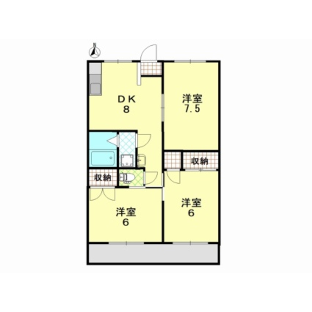 パールハイツ寺尾B 徳島県三好郡東みよし町昼間000 (5万円／3DK／60.1㎡)｜賃貸物件(賃貸マンション・アパート・一戸建て)の住宅情報・お部屋探しならYahoo!不動産