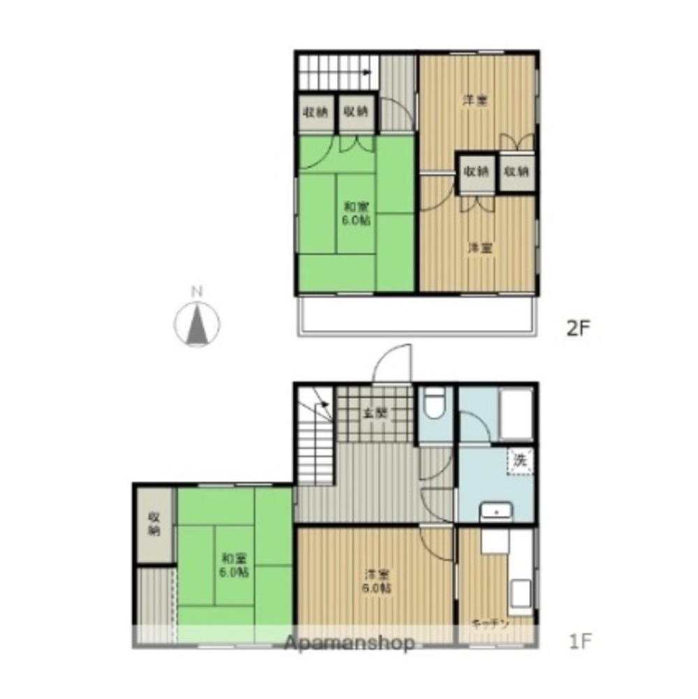 喜多川 貸家(201015) 愛媛県西条市喜多川000 (5万円／4DK／69.55㎡)｜賃貸物件(賃貸マンション・アパート・一戸建て)の住宅情報・お部屋探しならYahoo!不動産