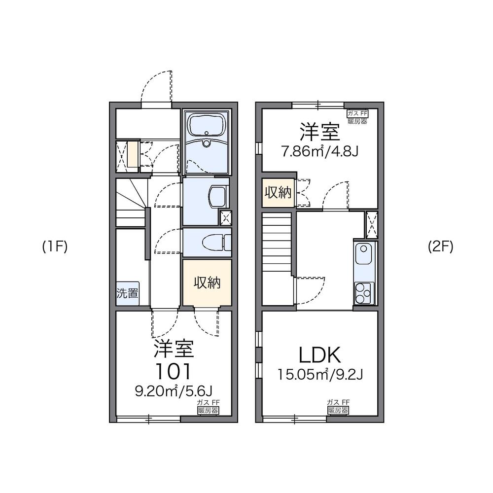 レオネクスト幸III 北海道苫小牧市拓勇東町5丁目 (5.1万円／2LDK／52.17㎡)｜賃貸物件(賃貸マンション・アパート・一戸建て)の住宅情報・お部屋探しならYahoo!不動産