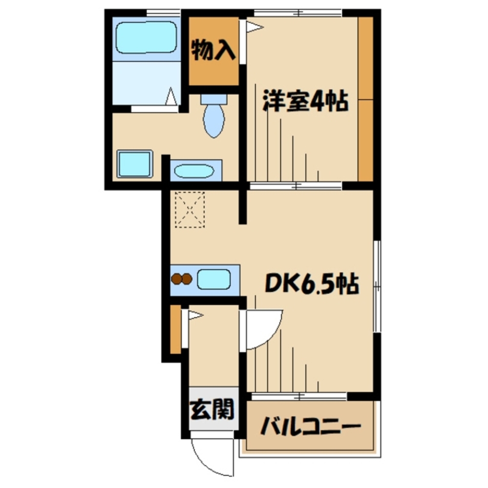 小田急小田原線 町田駅 地上2階建て 築5年 東京都町田市中町4丁目 (7.9万円／1LDK (洋室4 LDK6.5)／28.87㎡)｜賃貸物件(賃貸マンション・アパート・一戸建て)の住宅情報 ...