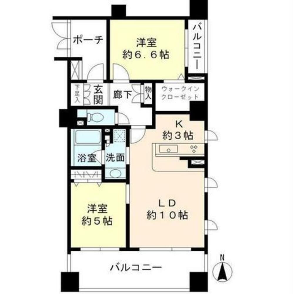 アーデン神保町 東京都千代田区神田小川町3丁目 (30万円／2LDK (洋室 洋室 LDK)／58.92㎡)｜賃貸物件(賃貸マンション・アパート・一戸建て)の住宅情報・お部屋探しならYahoo!不動産