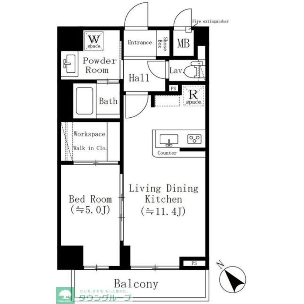 MAISON．O． 東京都荒川区南千住1丁目 (15万円／1SLDK (洋室5 LDK11.4)／42.93㎡)｜賃貸物件(賃貸マンション・アパート・一戸建て)の住宅情報・お部屋探しなら ...