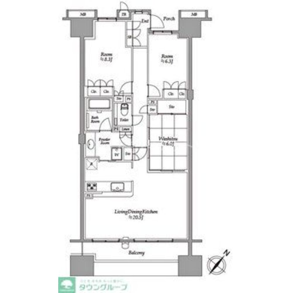 ガーデンアソシエB棟 神奈川県横浜市栄区笠間3丁目 (25万円／3LDK／94.27㎡)｜賃貸物件(賃貸マンション・アパート・一戸建て)の住宅情報・お部屋探しならYahoo!不動産