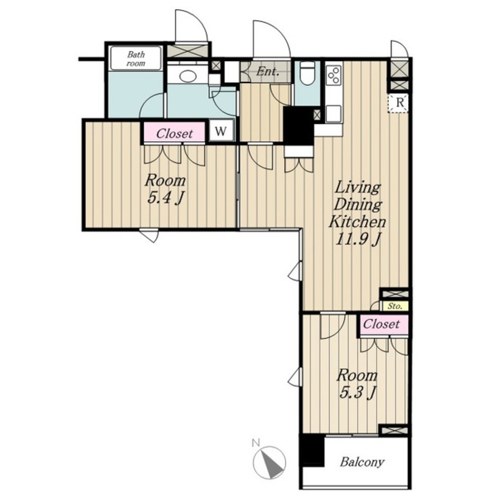 コンフォリア蒲田 東京都大田区蒲田4丁目 (20.8万円／2LDK (洋室5.3 洋室5.4 LDK11.9)／51.06㎡)｜賃貸物件(賃貸マンション・アパート・一戸建て)の住宅情報・お ...