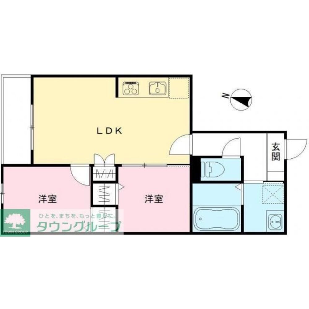 ハーモニー多摩平 東京都日野市多摩平6丁目 (13.4万円／2LDK／47.18㎡)｜賃貸物件(賃貸マンション・アパート・一戸建て)の住宅情報・お部屋探しならYahoo!不動産