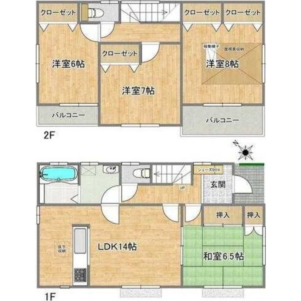腰越2丁目貸家 神奈川県鎌倉市腰越2丁目 (16.5万円／4LDK (和室6.5 洋室6 洋室7 洋室8 LDK14)／98.82㎡)｜賃貸物件(賃貸マンション・アパート・一戸建て)の住宅情報 ...