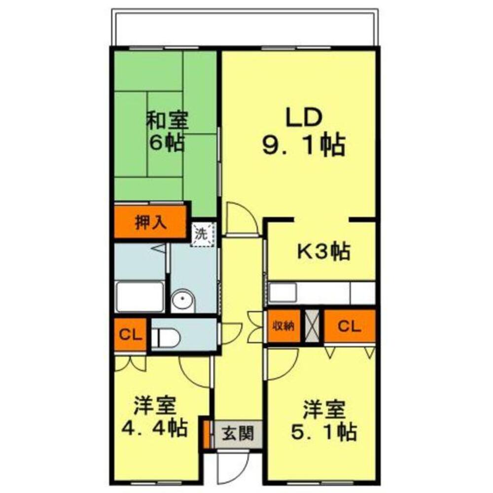 グリーンプラザ 神奈川県横浜市青葉区大場町 (11.9万円／3LDK／65.49㎡)｜賃貸物件(賃貸マンション・アパート・一戸建て)の住宅情報・お部屋探しならYahoo!不動産