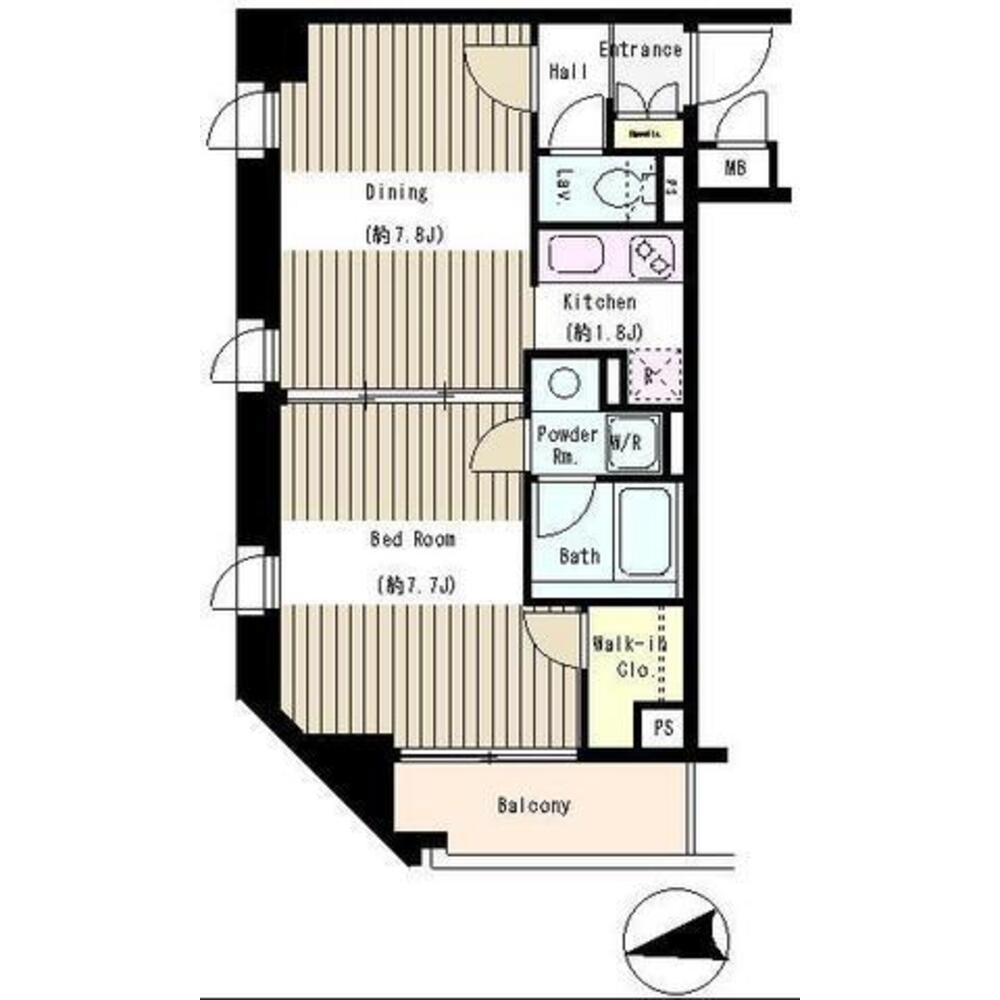 CITY CURRENT大手町 東京都千代田区神田錦町1丁目 (15.8万円／1DK (洋室7.7 DK9.6)／39.09㎡)｜賃貸物件(賃貸マンション・アパート・一戸建て)の住宅情報・お ...