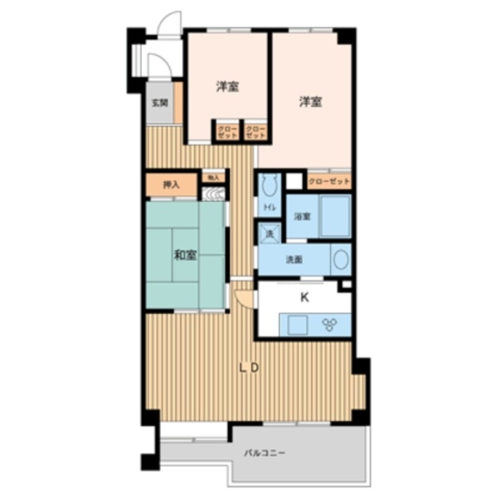 HF田無レジデンス 東京都西東京市田無町6丁目 (16.9万円／3LDK (和室6 洋室4.9 洋室7.8 LDK17.5)／84.91㎡)｜賃貸物件(賃貸マンション・アパート・一戸建て)の ...