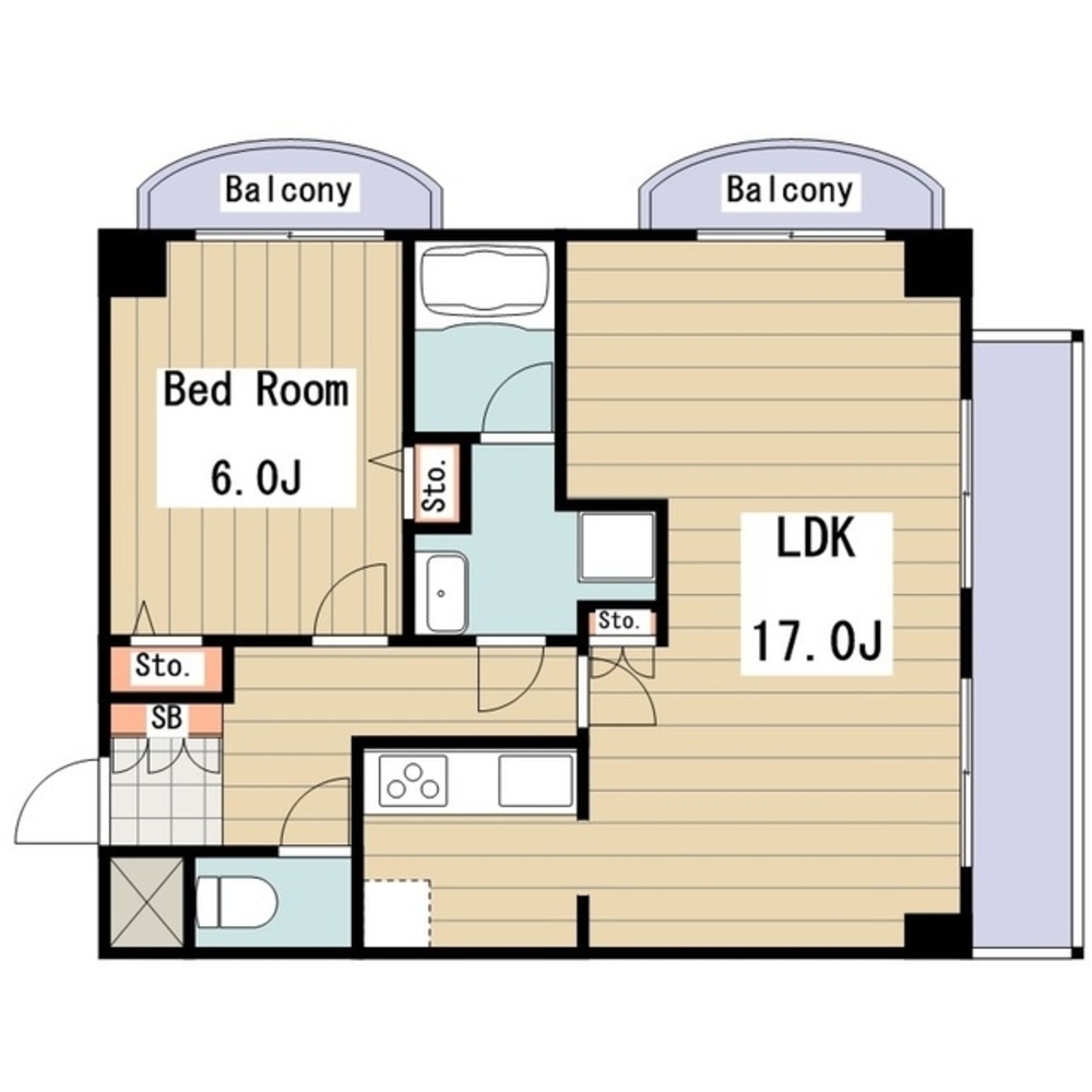 TMレジデンス 東京都杉並区高井戸東3丁目 (12.5万円／1LDK (洋室6 LDK17)／54.45㎡)｜賃貸物件(賃貸マンション・アパート・一戸建て)の住宅情報・お部屋探しならYahoo!不動産