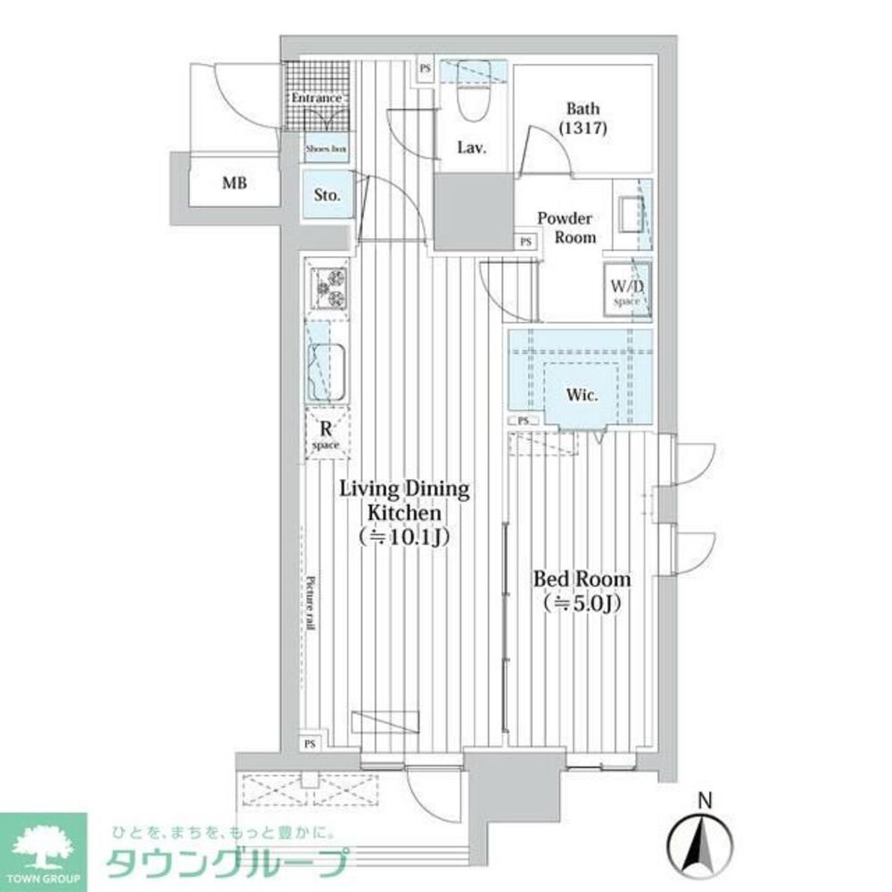 L・BASE押上North 東京都墨田区横川2丁目 (19.1万円／1LDK (洋室5 LDK10.1)／40.02㎡)｜賃貸物件(賃貸マンション・アパート・一戸建て)の住宅情報・お部屋探し ...