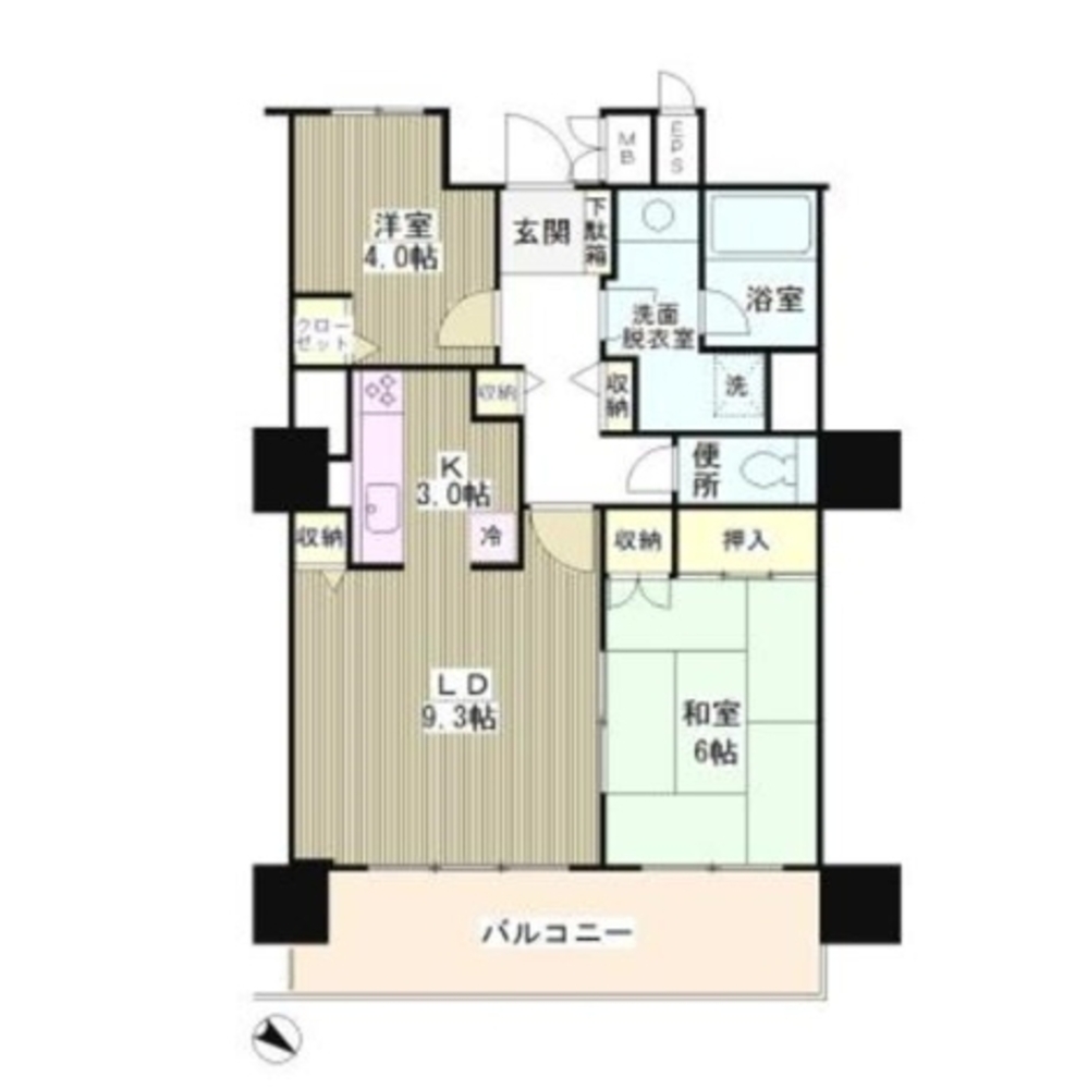 ムーンアイランドタワー 東京都中央区月島2丁目 (22万円／2LDK／59.72㎡)｜賃貸物件(賃貸マンション・アパート・一戸建て)の住宅情報・お部屋探しならYahoo!不動産
