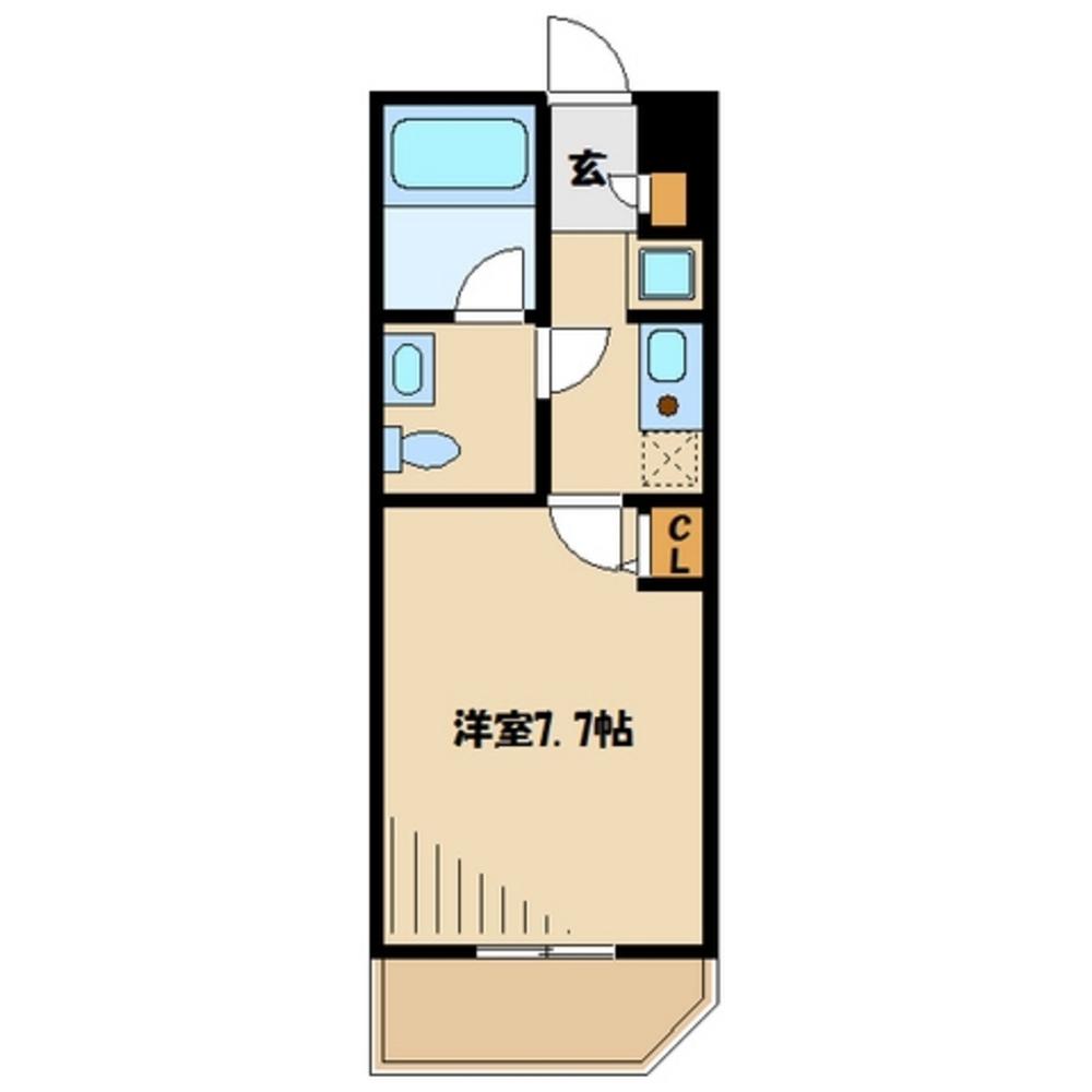 メゾンエスポワール 神奈川県相模原市中央区相模原2丁目 (5.5万円／1K (洋室7.7 K2.6)／21㎡)｜賃貸物件(賃貸マンション・アパート・一戸建て)の住宅情報・お部屋探しなら ...