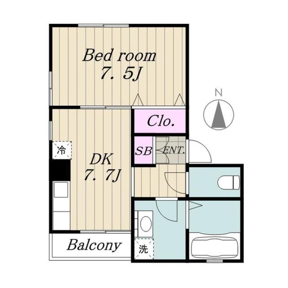 コートウィスタリア 東京都大田区久が原3丁目 (10.2万円／1DK (洋室7.5 DK7.7)／38.15㎡)｜賃貸物件(賃貸マンション・アパート・一戸建て)の住宅情報・お部屋探しなら ...