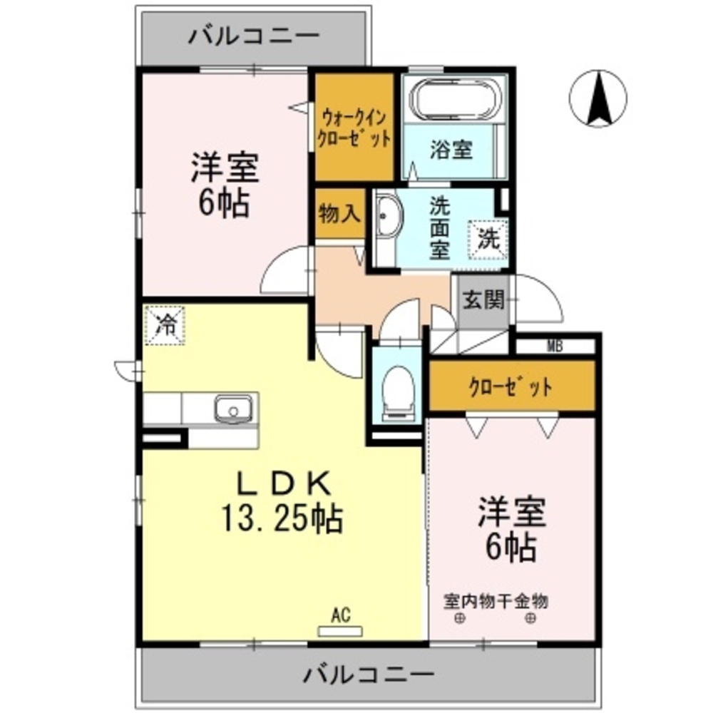 チェリス フォンテーン コスモ 東京都葛飾区南水元4丁目 (11.2万円／2LDK (洋室6 洋室6 LDK13.2)／60.88㎡)｜賃貸物件(賃貸マンション・アパート・一戸建て)の住宅情報 ...