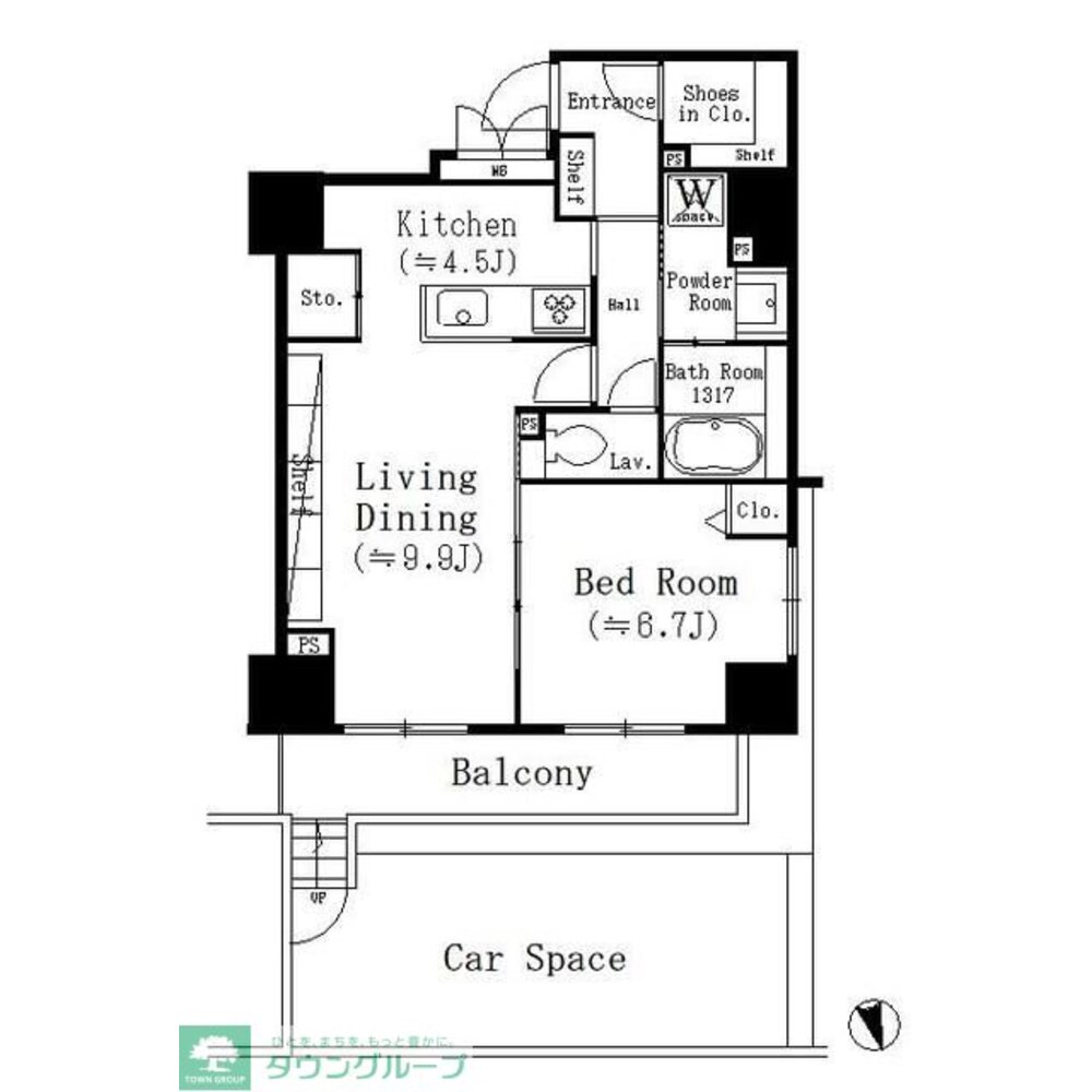 Sunny Side Forest 東京都足立区綾瀬4丁目 (21万円／1LDK (洋室6.7 LDK14.4)／52.48㎡)｜賃貸物件(賃貸マンション・アパート・一戸建て)の住宅情報・お ...