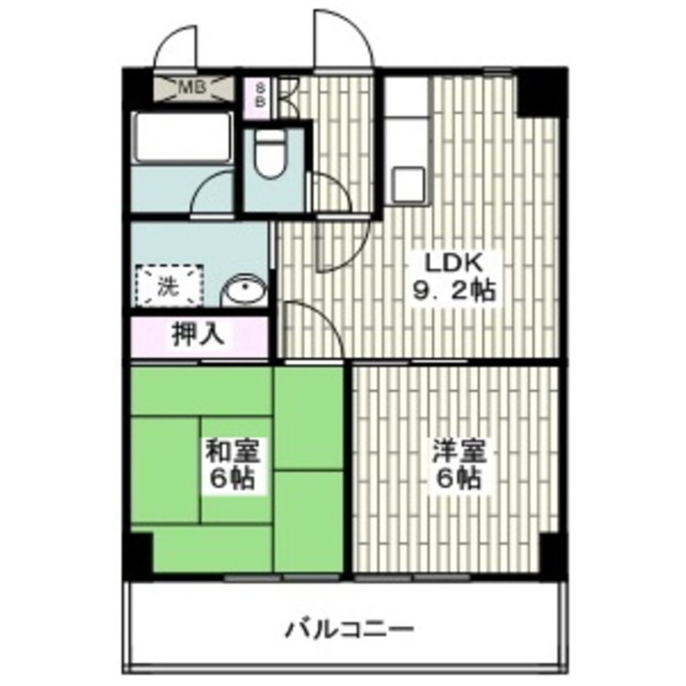 ドミールTS 神奈川県横浜市青葉区すすき野1丁目 (8.8万円／2LDK／46.06㎡)｜賃貸物件(賃貸マンション・アパート・一戸建て)の住宅情報・お部屋探しならYahoo!不動産