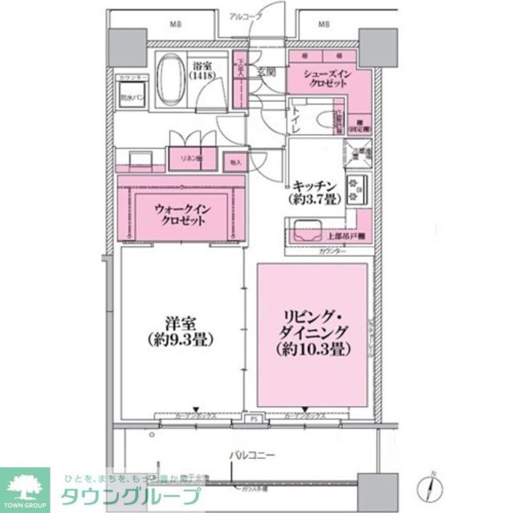 テラス渋谷美竹 東京都渋谷区渋谷1丁目 (35万円／1LDK (洋室9.3 LD10.3 K3.7)／62.73㎡)｜賃貸物件(賃貸マンション・アパート・一戸建て)の住宅情報・お部屋探しなら ...