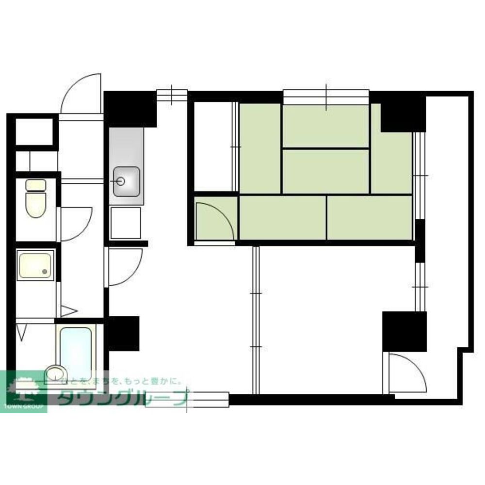 ハクベリー86 神奈川県川崎市幸区南幸町2丁目 (9万円／2LDK／46.17㎡)｜賃貸物件(賃貸マンション・アパート・一戸建て)の住宅情報・お部屋探しならYahoo!不動産