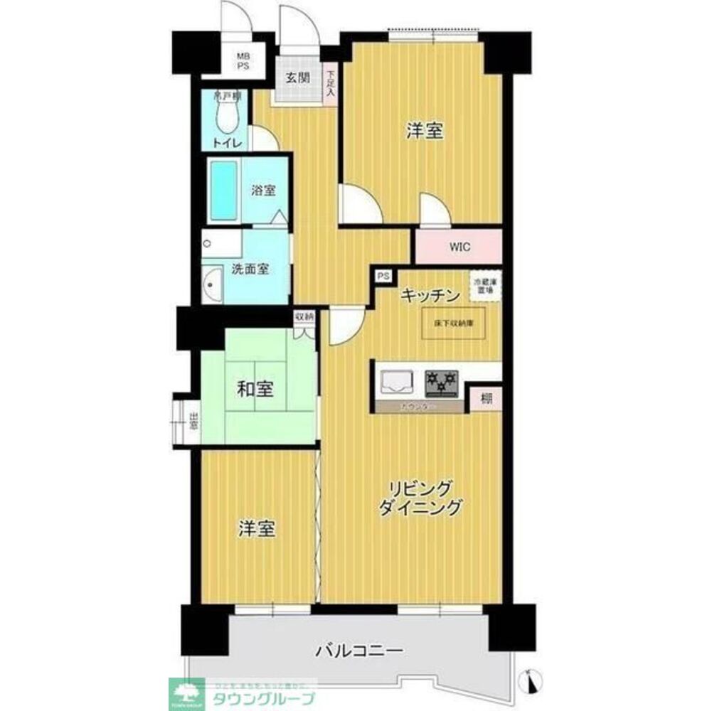 菱和エクセル松戸 千葉県松戸市小山 (11万円／3LDK／68.8㎡)｜賃貸物件(賃貸マンション・アパート・一戸建て)の住宅情報・お部屋探しならYahoo!不動産