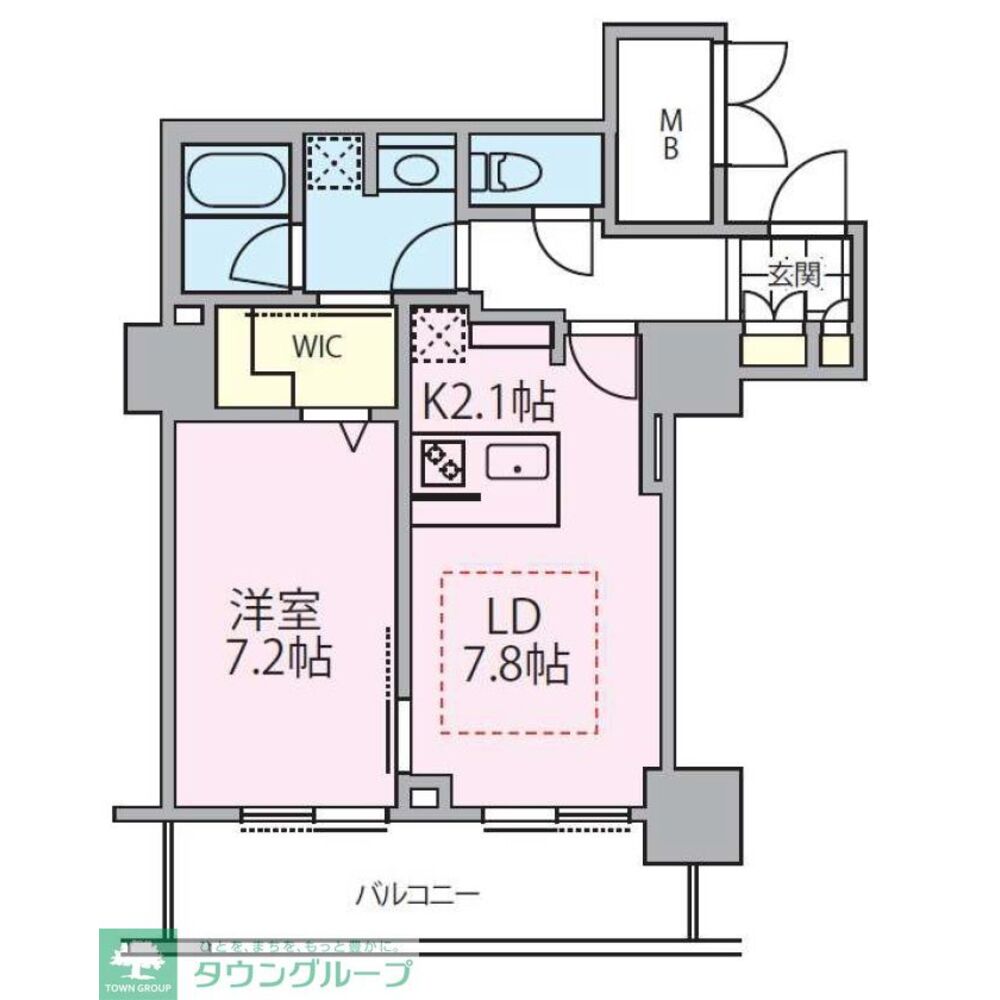 東京メトロ日比谷線 南千住駅 地上39階建て（地下1階付き） 築17年 東京都荒川区南千住4丁目 (19.5万円／1LDK (洋室7.2 LD7.8 K2.1)／45.25㎡)｜賃貸物件(賃貸 ...