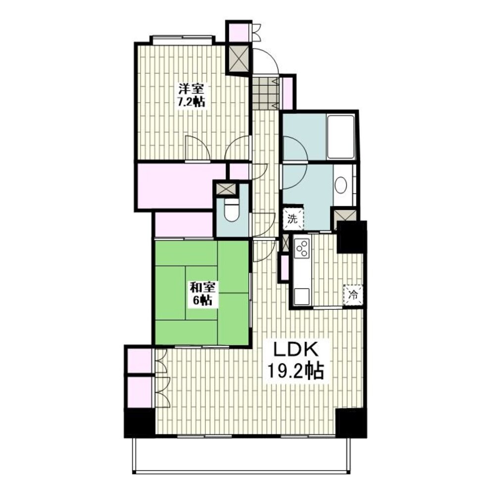 横浜ヘリオスタワー 神奈川県横浜市港南区上大岡西1丁目 (23.5万円／2LDK (和室6 洋室7.2 LDK15.9)／77.47㎡)｜賃貸物件(賃貸マンション・アパート・一戸建て)の住宅 ...