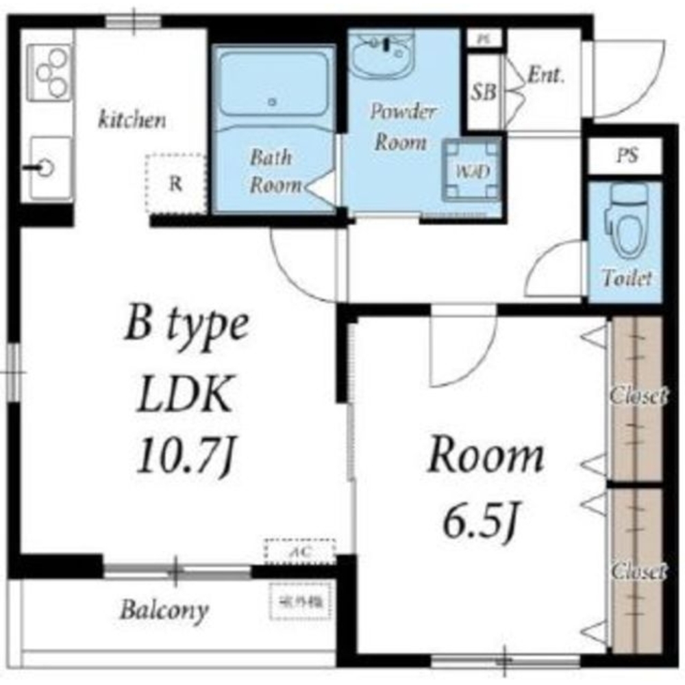 リブリ・由比ヶ浜 神奈川県鎌倉市由比ガ浜1丁目 (12.7万円／1LDK (洋室6.5 LDK10.7)／43.76㎡)｜賃貸物件(賃貸マンション・アパート・一戸建て)の住宅情報・お部屋探し ...