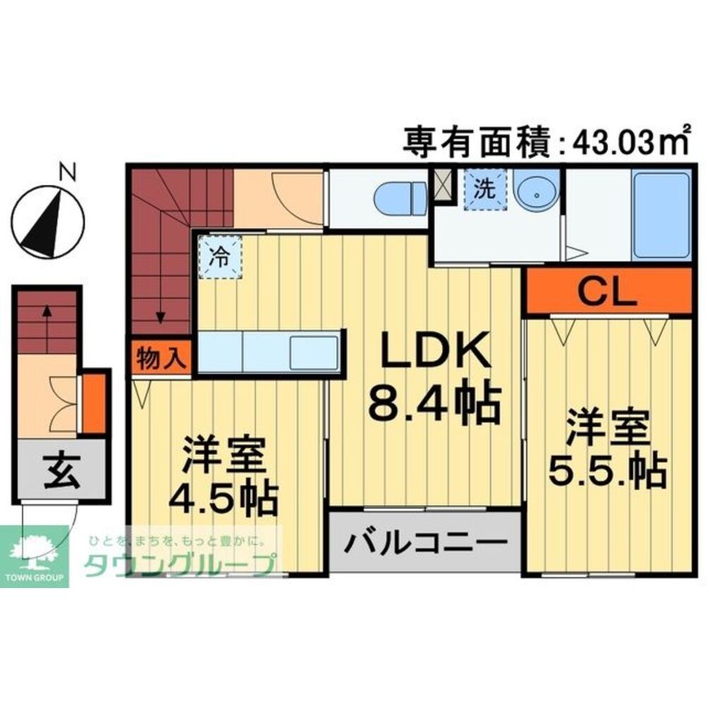 アリエッタ 千葉県千葉市緑区誉田町1丁目 (6.7万円／2LDK (洋室4.5 洋室5.5 LDK8.2)／43.03㎡)｜賃貸物件(賃貸マンション・アパート・一戸建て)の住宅情報・お部屋探し ...