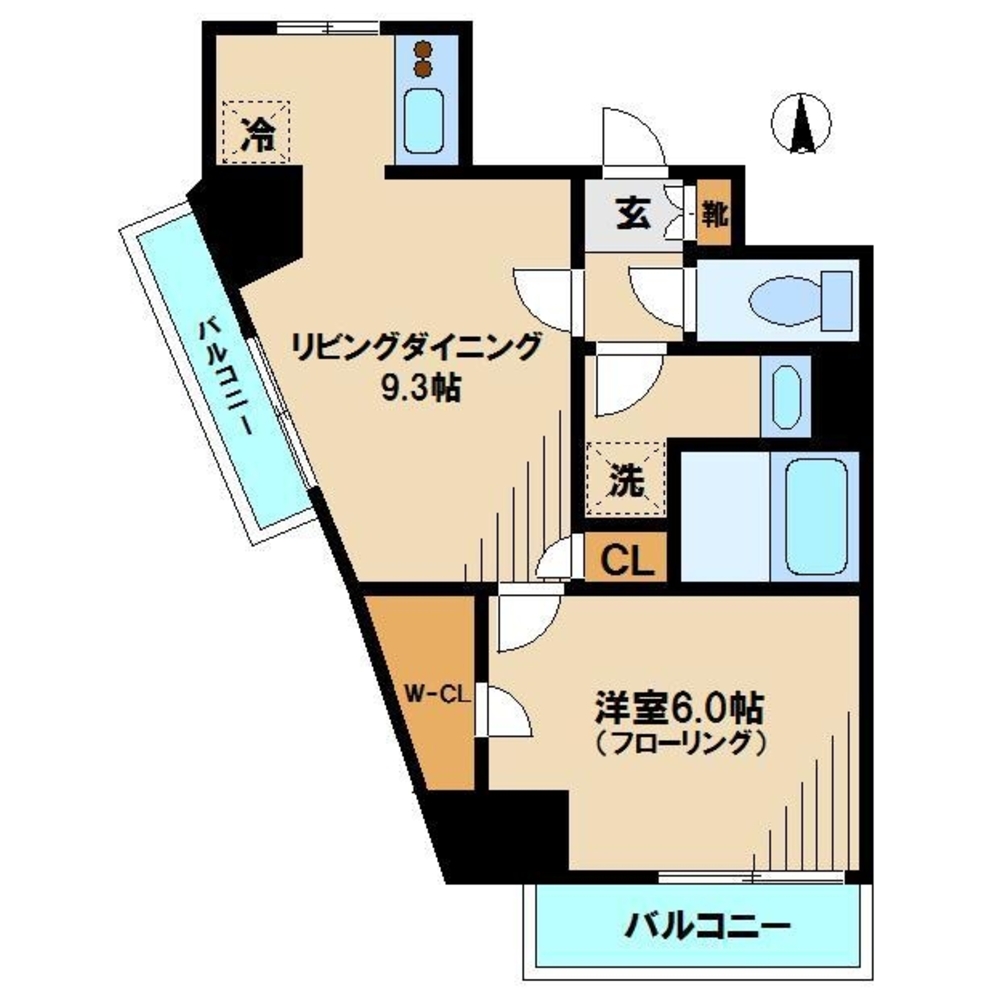 HF早稲田レジデンス 東京都新宿区弁天町 (17.2万円／1LDK (洋室6 LD9.3)／44.04㎡)｜賃貸物件(賃貸マンション・アパート・一戸建て)の住宅情報・お部屋探しならYahoo!不動産