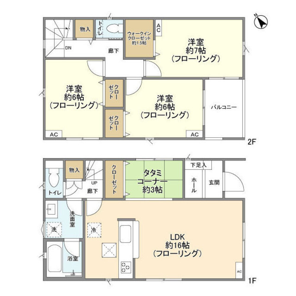 Kolet千城台北＃08 千葉県四街道市吉岡 (15.6万円／3LDK (洋室6 洋室6 洋室7 LDK16)／90.72㎡)｜賃貸物件(賃貸マンション・アパート・一戸建て)の住宅情報・お ...