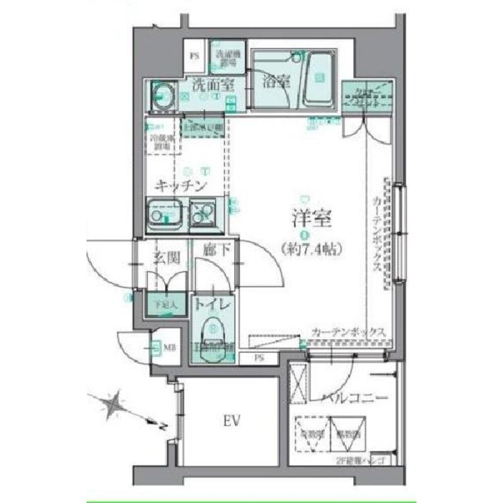 LEXE AZEST亀戸 東京都江東区亀戸7丁目 (7.2万円／ワンルーム (洋室7.4)／25.41㎡)｜賃貸物件(賃貸マンション・アパート・一戸建て)の住宅情報・お部屋探しならYahoo!不動産
