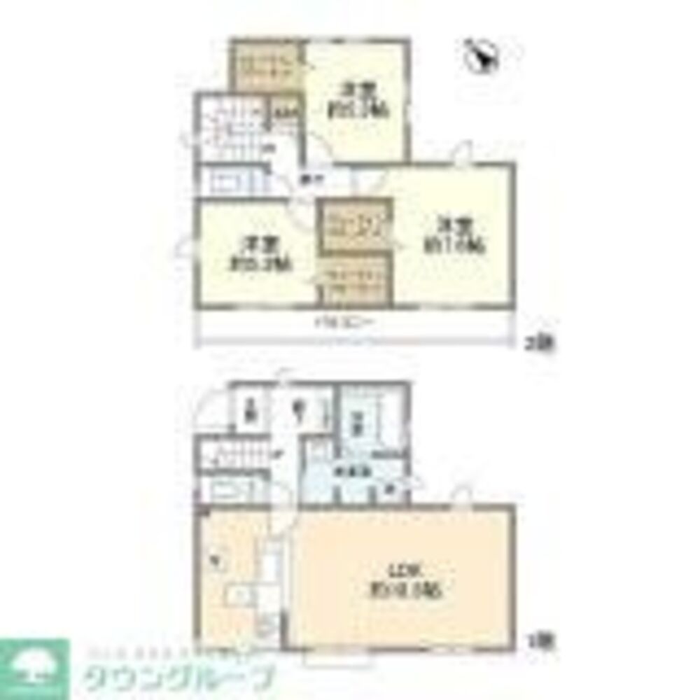 Kolet昭島拝島町＃03 東京都昭島市拝島町5丁目 (17.8万円／3LDK (洋室5.3 洋室5.3 洋室7.6 LDK18.3)／91.9㎡)｜賃貸物件(賃貸マンション・アパート・一戸 ...