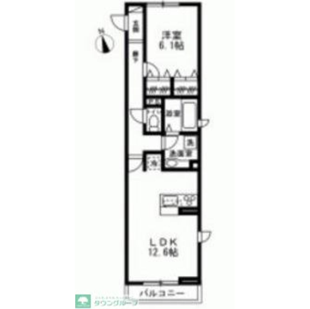 マメゾン ア 宮前平 神奈川県川崎市宮前区小台2丁目 (12.8万円／1LDK (洋室6.1 LDK12.6)／50.37㎡)｜賃貸物件(賃貸マンション・アパート・一戸建て)の住宅情報・お ...