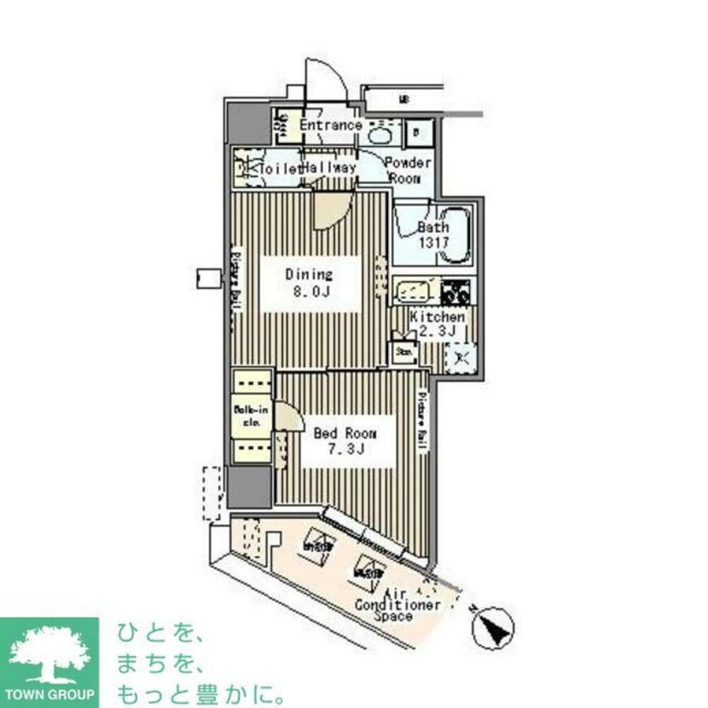 MY TOWER RESIDENCE 東京都渋谷区代々木1丁目 (20.9万円／1LDK／43.31㎡)｜賃貸物件(賃貸マンション・アパート・一戸建て)の住宅情報・お部屋探しならYahoo!不動産