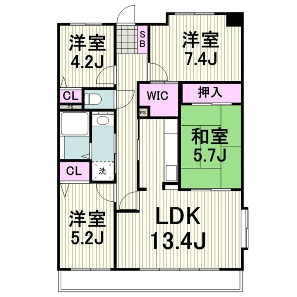 オクトス市ヶ尾1番館 神奈川県横浜市青葉区市ケ尾町 (17.9万円／4LDK／80.85㎡)｜賃貸物件(賃貸マンション・アパート・一戸建て)の住宅情報・お部屋探しならYahoo!不動産