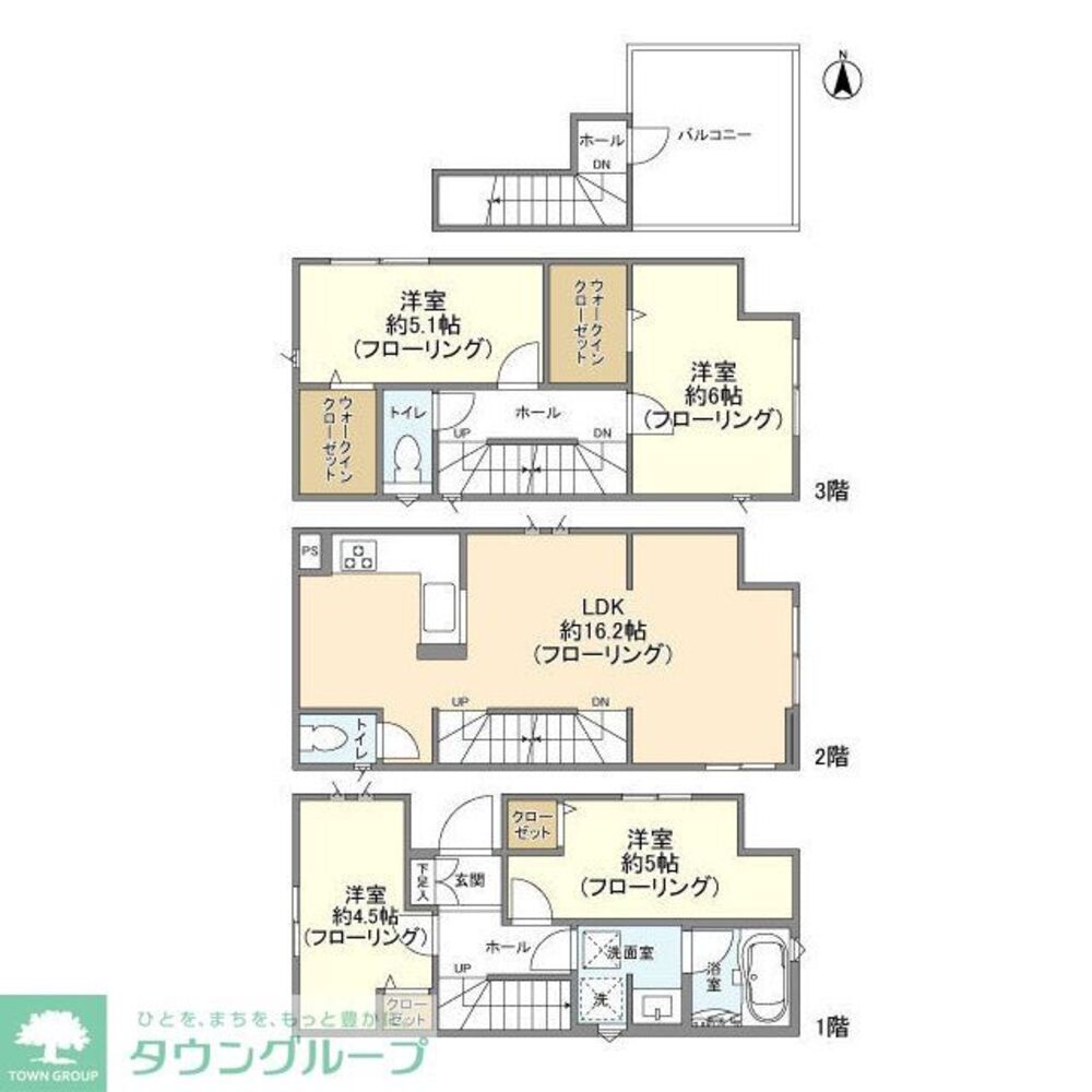 Kolet大島＃03 東京都江東区大島6丁目 (27万円／4LDK (洋室4.5 洋室5 洋室5.1 洋室6 LDK16.2)／91.07㎡)｜賃貸物件(賃貸マンション・アパート・一戸建て)の ...