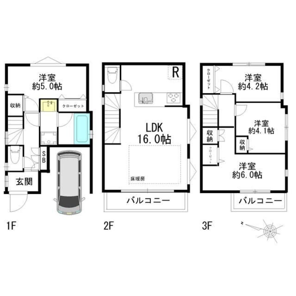 小田6丁目戸建 神奈川県川崎市川崎区小田6丁目 (22.5万円／4LDK (洋室4.1 洋室4.2 洋室5 洋室6 LDK16)／83.27㎡)｜賃貸物件(賃貸マンション・アパート・一戸建て ...