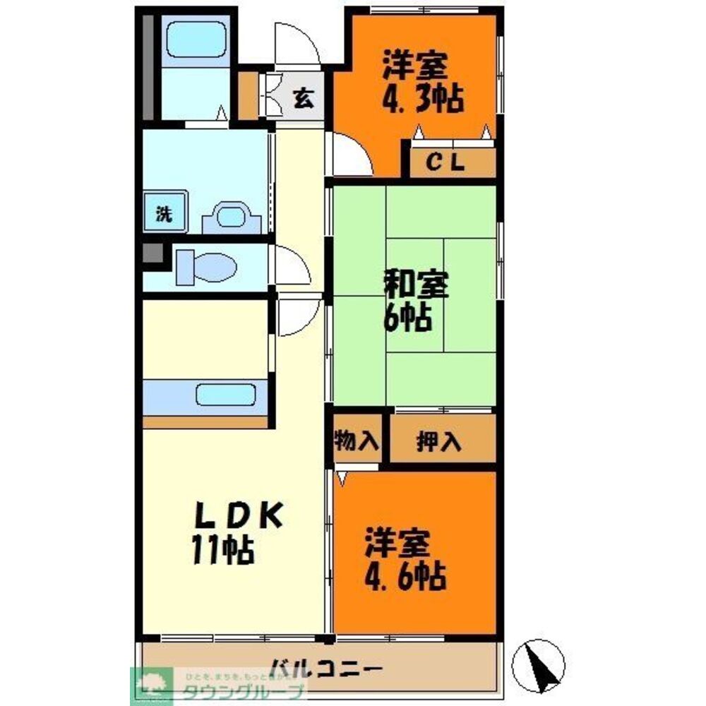 アルデール日吉 神奈川県横浜市港北区日吉5丁目 (12万円／3LDK (和室6 洋室4.3 洋室4.6 LDK11)／60.49㎡)｜賃貸物件(賃貸マンション・アパート・一戸建て)の住宅情報 ...