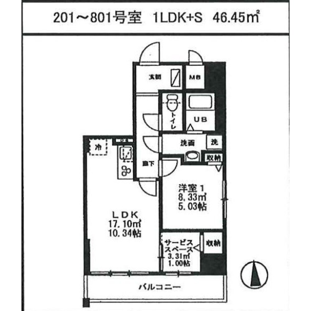モアナ レジデンス 千葉県柏市旭町1丁目 (15.1万円／1SLDK (洋室5 LDK10.3 納戸1)／46.45㎡)｜賃貸物件(賃貸マンション・アパート・一戸建て)の住宅情報・お部屋探し ...