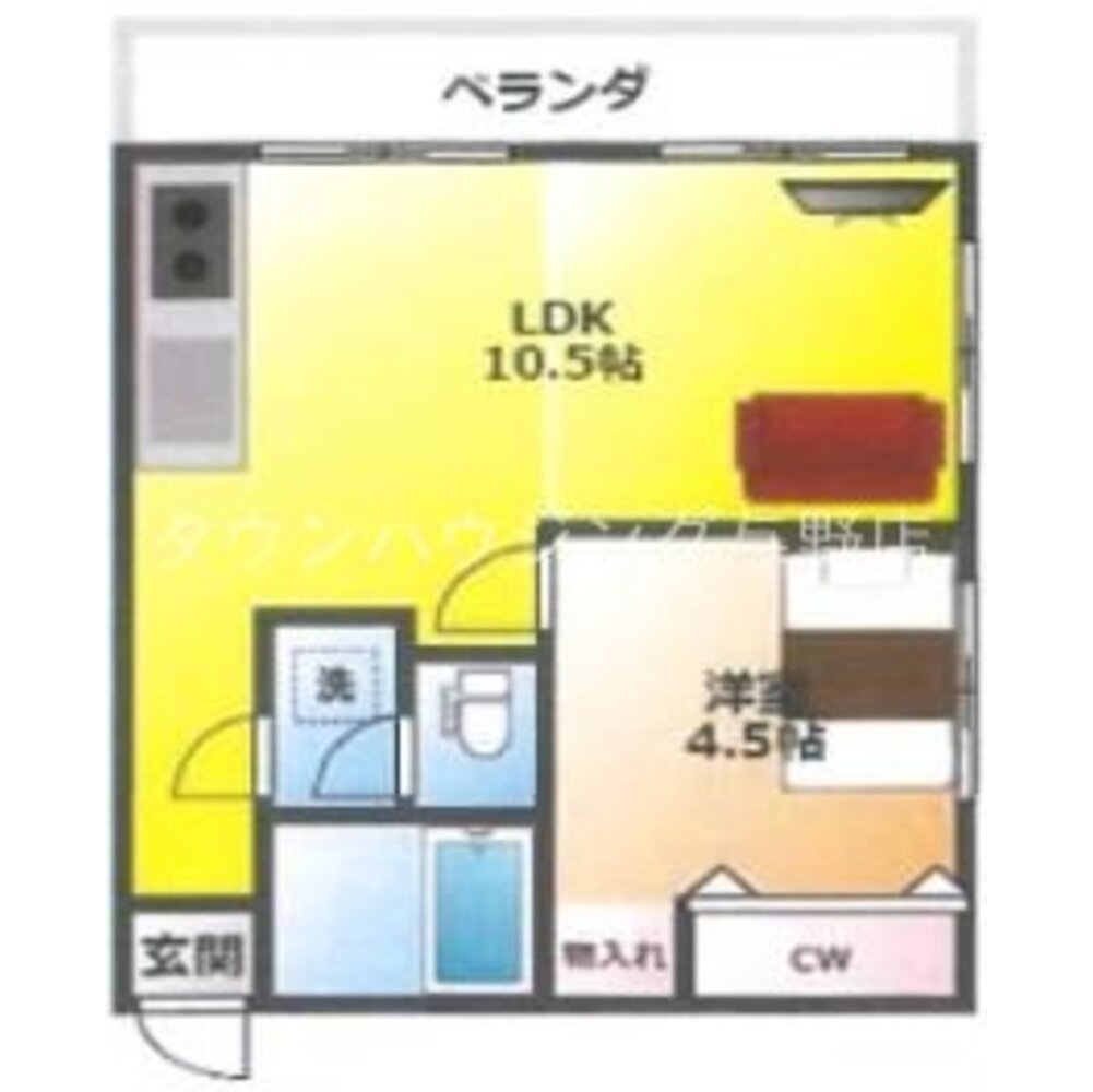 湘南新宿ライン（宇都宮～逗子） 土呂駅 地上3階建て 築34年 埼玉県さいたま市北区土呂町1丁目 (5.6万円／1LDK (洋室4.5 LDK10.5)／34.78㎡)｜賃貸物件(賃貸 ...