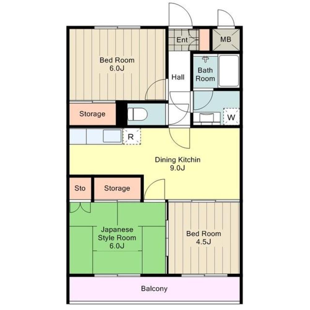 グランシャリオラピタ 東京都八王子市元八王子町1丁目 (7.5万円／3LDK (和室6 洋室4 洋室6 LDK9)／55.8㎡)｜賃貸物件(賃貸マンション・アパート・一戸建て)の住宅情報・お ...