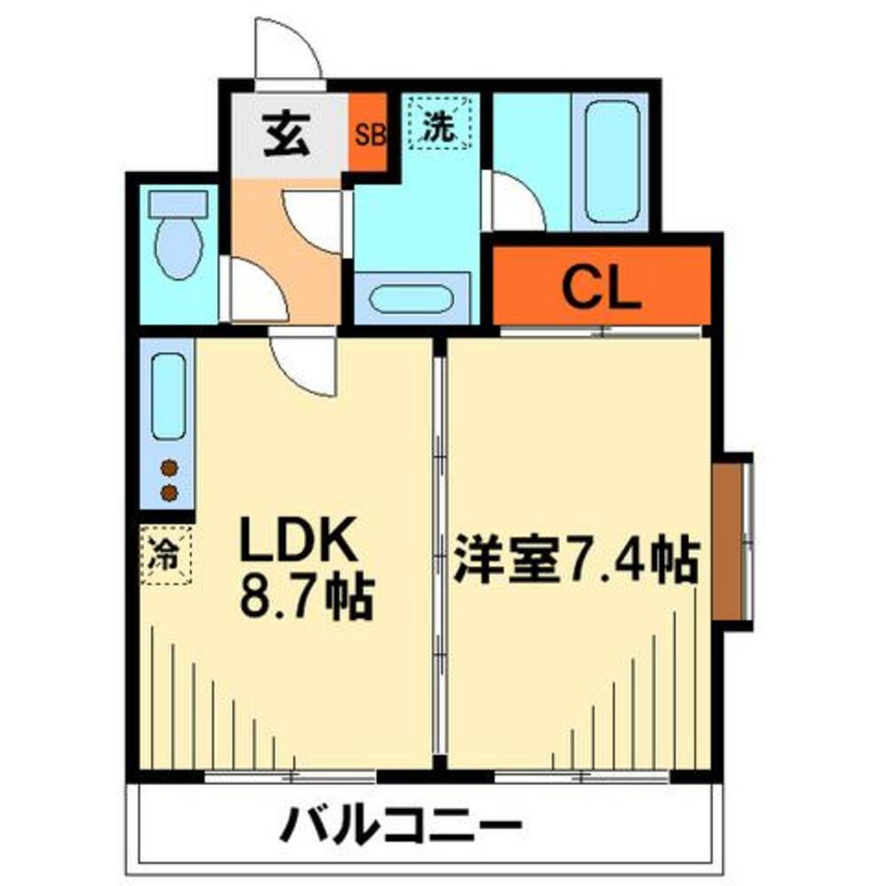 サンソノスII 千葉県市川市妙典4丁目 (11.3万円／1LDK (洋室7.4 LDK8.7)／40.12㎡)｜賃貸物件(賃貸マンション・アパート・一戸建て)の住宅情報・お部屋探しなら ...
