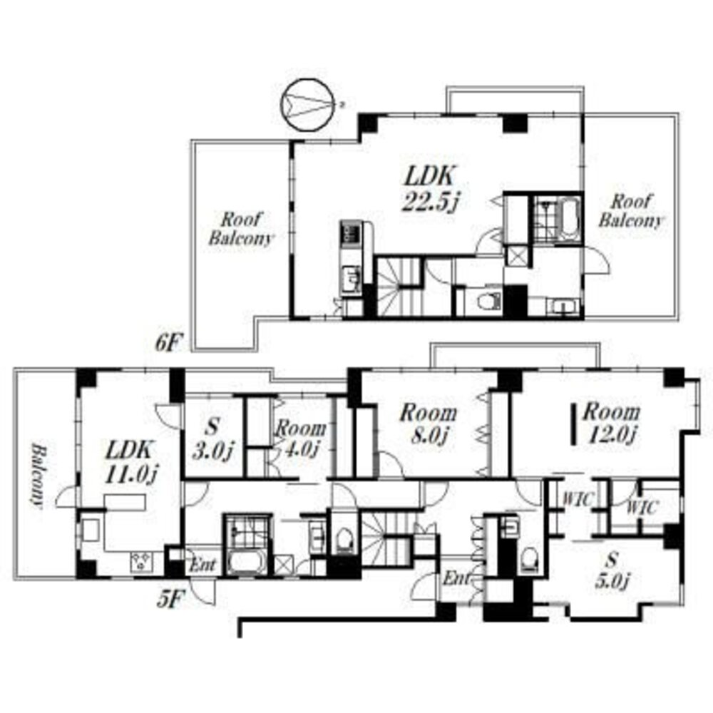 ロイヤルシティ西荻窪II 東京都杉並区西荻南2丁目 (50万円／3LDK (洋室4 洋室8 洋室12 LDK22.5)／195㎡)｜賃貸物件(賃貸マンション・アパート・一戸建て)の住宅情報・お ...