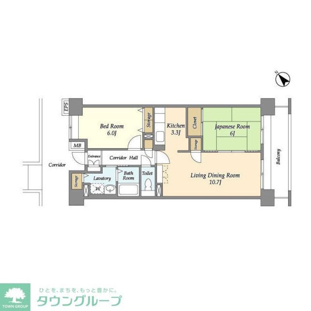 コーポレート稲毛海岸 千葉県千葉市美浜区高洲3丁目 (10万円／2LDK (和室6 洋室6 LDK14)／63.65㎡)｜賃貸物件(賃貸マンション・アパート・一戸建て)の住宅情報・お部屋探し ...