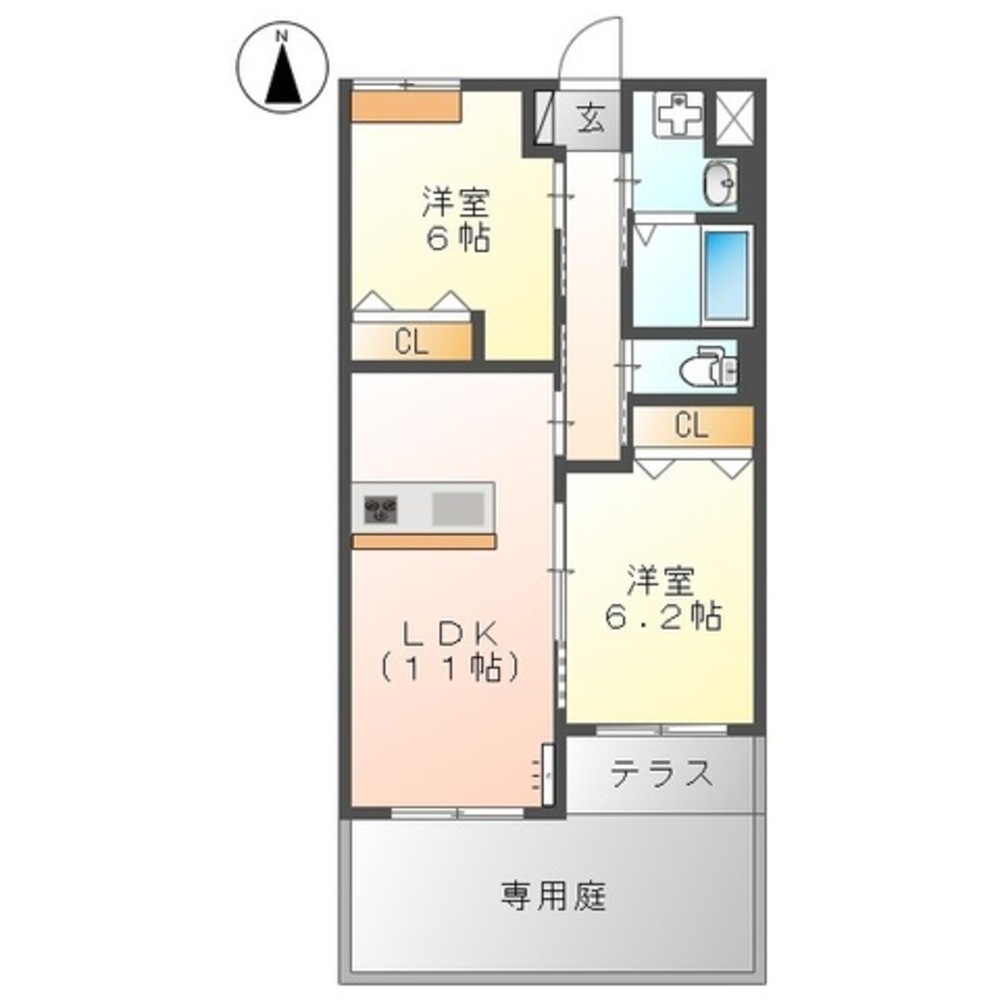 ラ・ルーチェ 大阪府大阪市平野区長吉長原東3丁目 (8.6万円／2LDK (洋室6 洋室6.2 LDK11.2)／54.88㎡)｜賃貸物件(賃貸マンション・アパート・一戸建て)の住宅情報・お ...