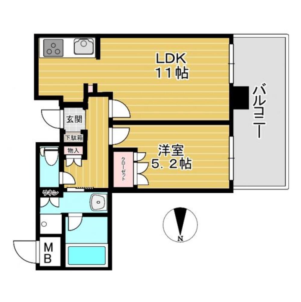ザ・香里園レジデンス 大阪府寝屋川市香里本通町 (14万円／1LDK (洋5．2 LDK11)／41.32㎡)｜賃貸物件(賃貸マンション・アパート・一戸建て)の住宅情報・お部屋探しなら ...