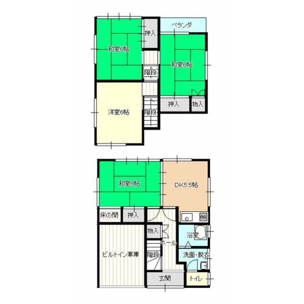 若山メイソ貸家 埼玉県入間郡毛呂山町若山1丁目 (5.5万円／4DK／73.69㎡)｜賃貸物件(賃貸マンション・アパート・一戸建て)の住宅情報・お部屋探しならYahoo!不動産