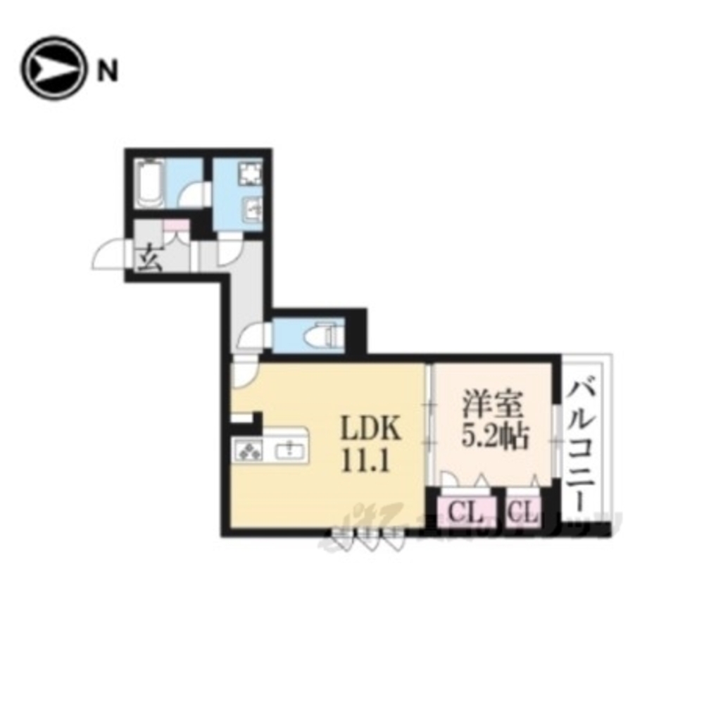 Placide K 奈良県大和高田市大中東町 (6.8万円／1LDK (洋室5.1 LDK11.1)／44.74㎡)｜賃貸物件(賃貸マンション・アパート・一戸建て)の住宅情報・お部屋探しなら ...