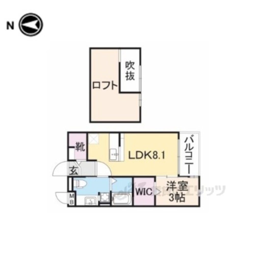 グラシオッソA 京都府舞鶴市字引土 (6.45万円／1LDK (洋室3 LDK8.1)／33.34㎡)｜賃貸物件(賃貸マンション・アパート・一戸建て)の住宅情報・お部屋探しならYahoo!不動産