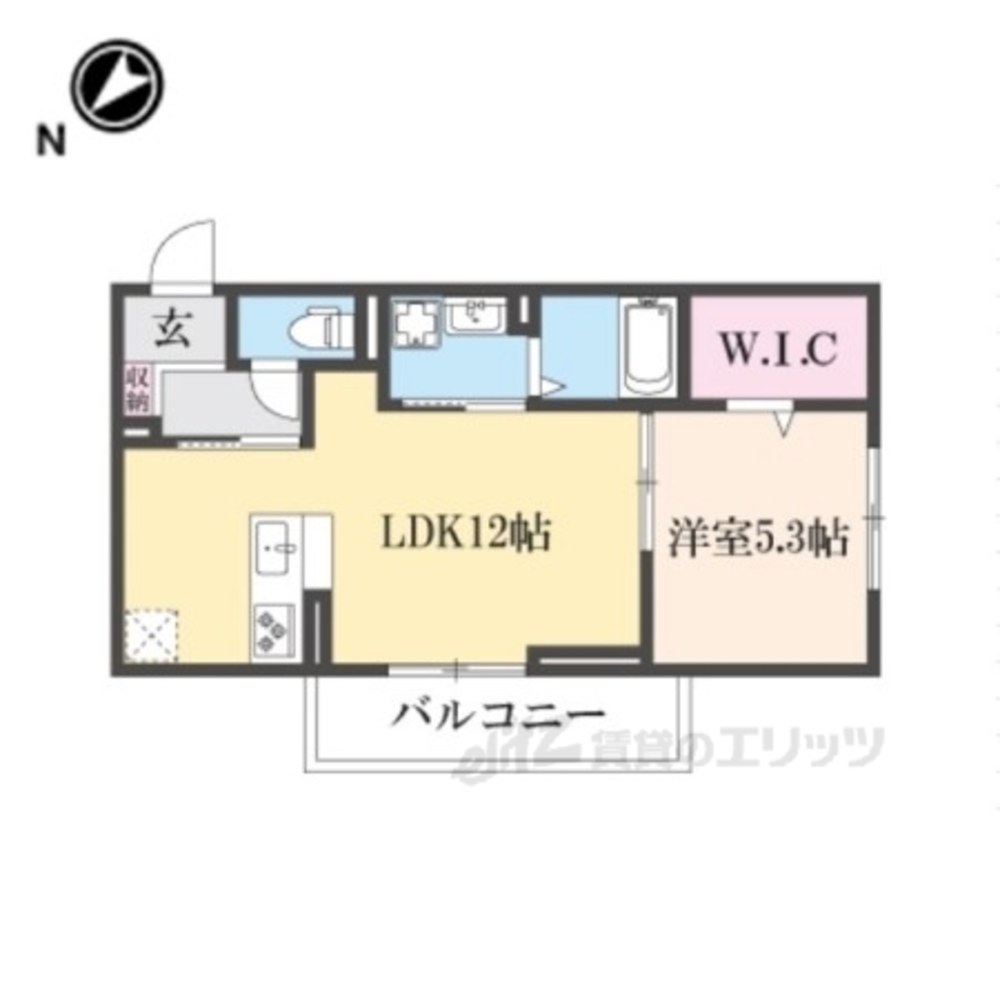 Dレジデンス東近江 滋賀県東近江市佐生町 (7万円／1LDK (洋室5.3 LDK12)／41.86㎡)｜賃貸物件(賃貸マンション・アパート・一戸建て)の住宅情報・お部屋探しならYahoo!不動産